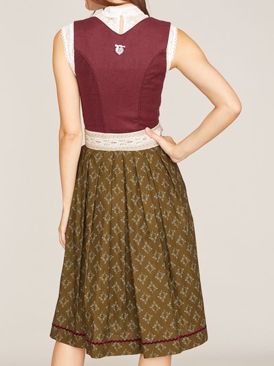 Dirndl Damen von Kathi dunkelrot | LIMBERRY Dirndl Damen von Kathi dunkelrot | LIMBERRY