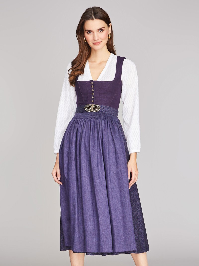 Salbeigrünes Stretch-Dirndl | GOTTSEIDANK