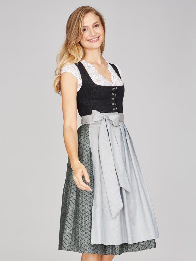 Altrosa Dirndl mit dekorativer Schnalle | AlpenHerz