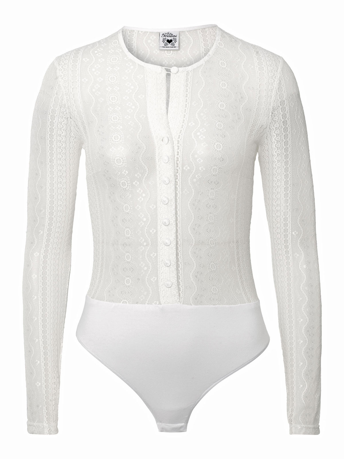 Trachtenbody aus weißer Spitze | Julia Trentini