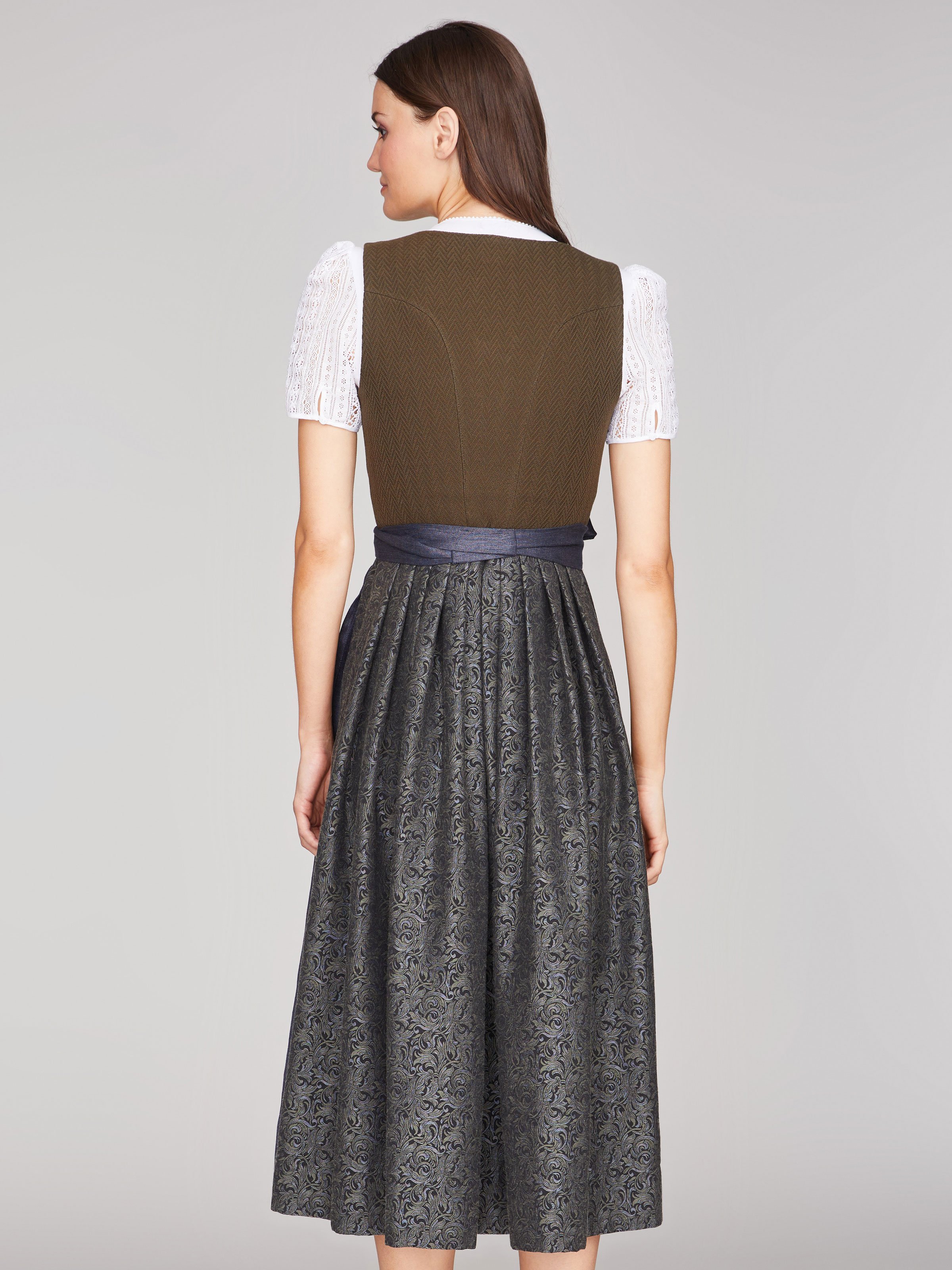 Olivfarbenes Dirndl | GOTTSEIDANK
